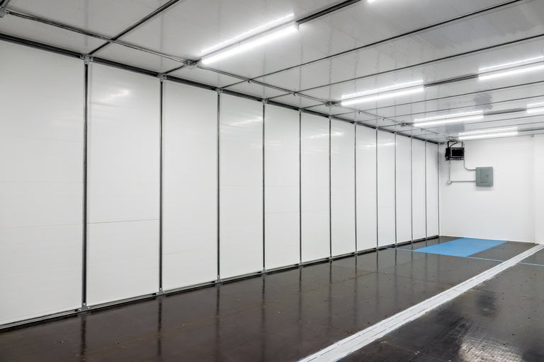 40' Double-Wide Shipping Container Connection Kit with Weld-Free Heade ...