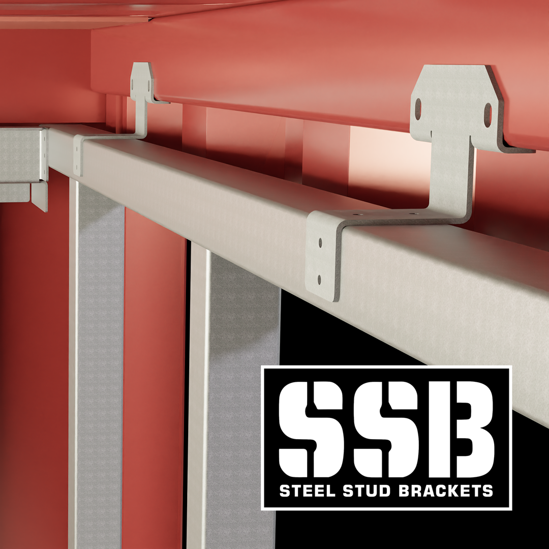 12 Gauge Aluminum Steel Stud Framing Brackets – The Container Guy