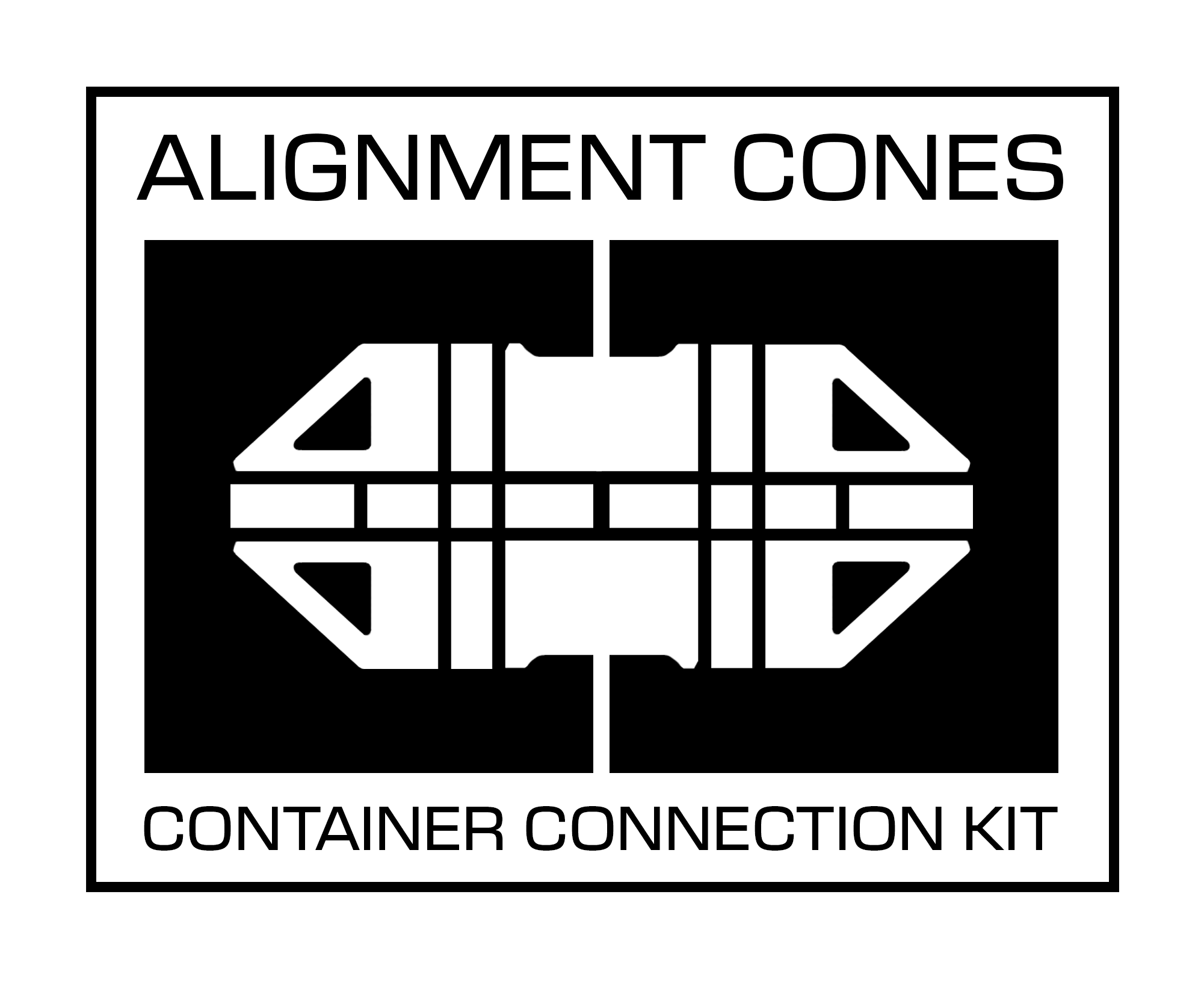 Alignment Cone Kit (4 Pack) – The Container Guy