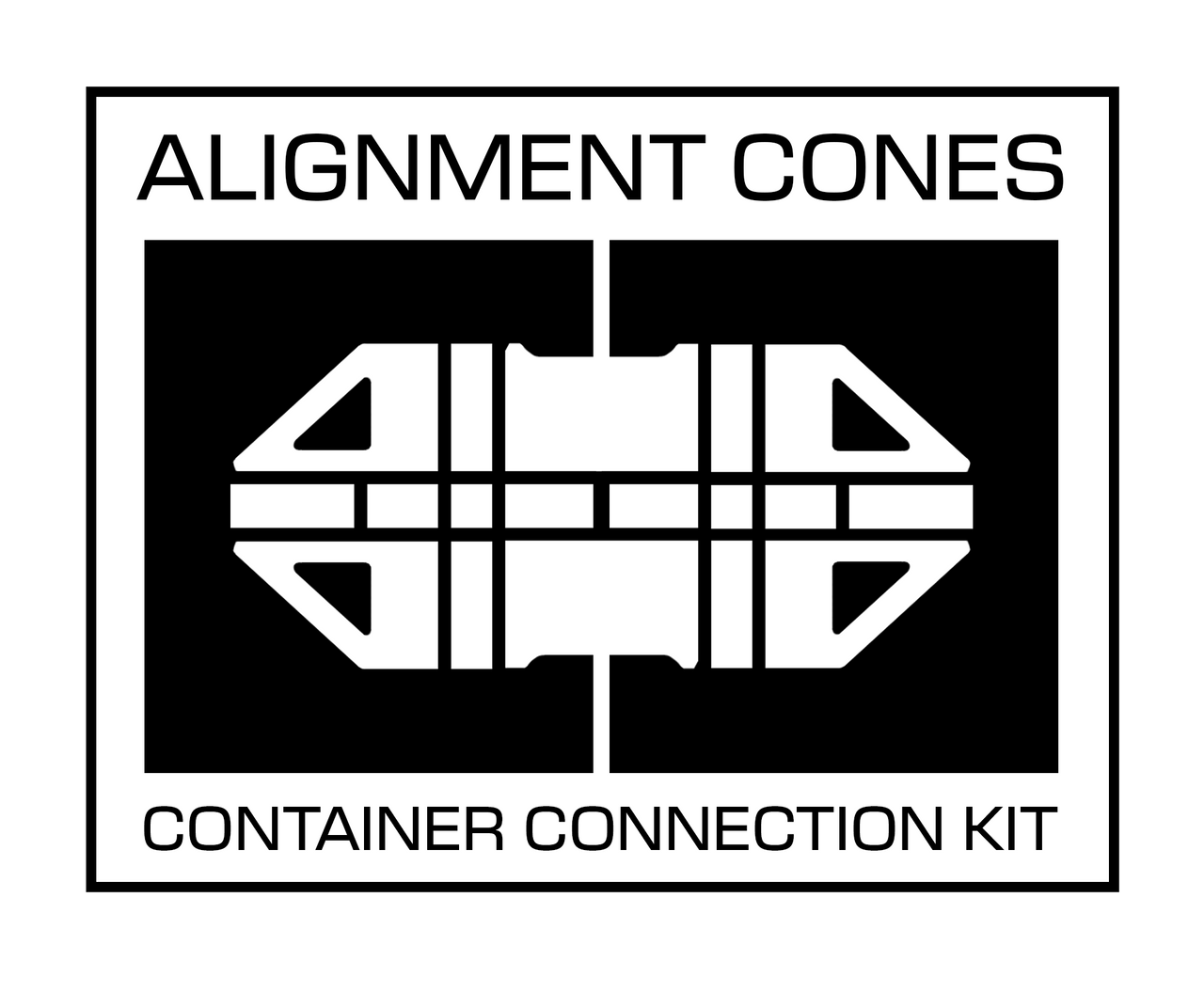 Alignment Cone Kit (4 Pack) – The Container Guy