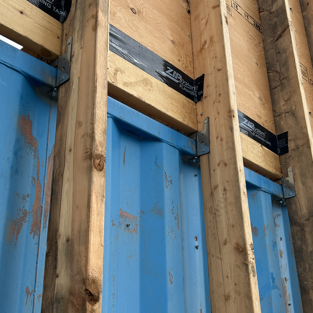 Exterior Wood Framing Bracket Kits – The Container Guy