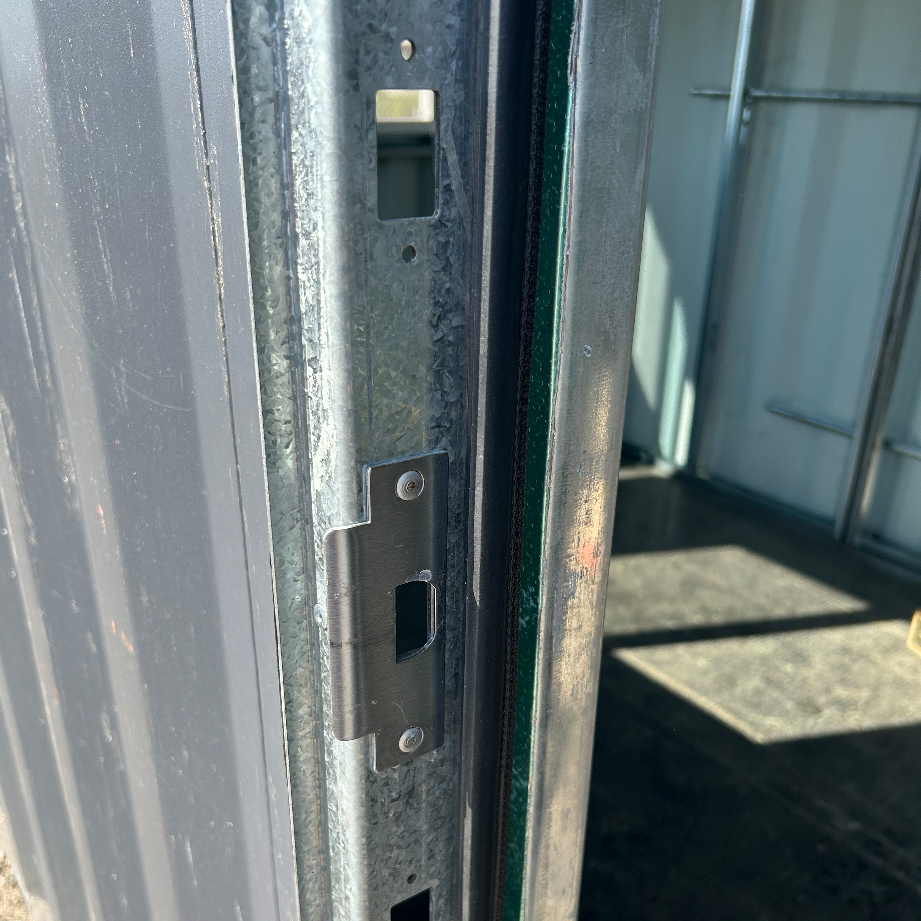 Fiberglass / Composite Insulated Man Door & Frame – The Container Guy