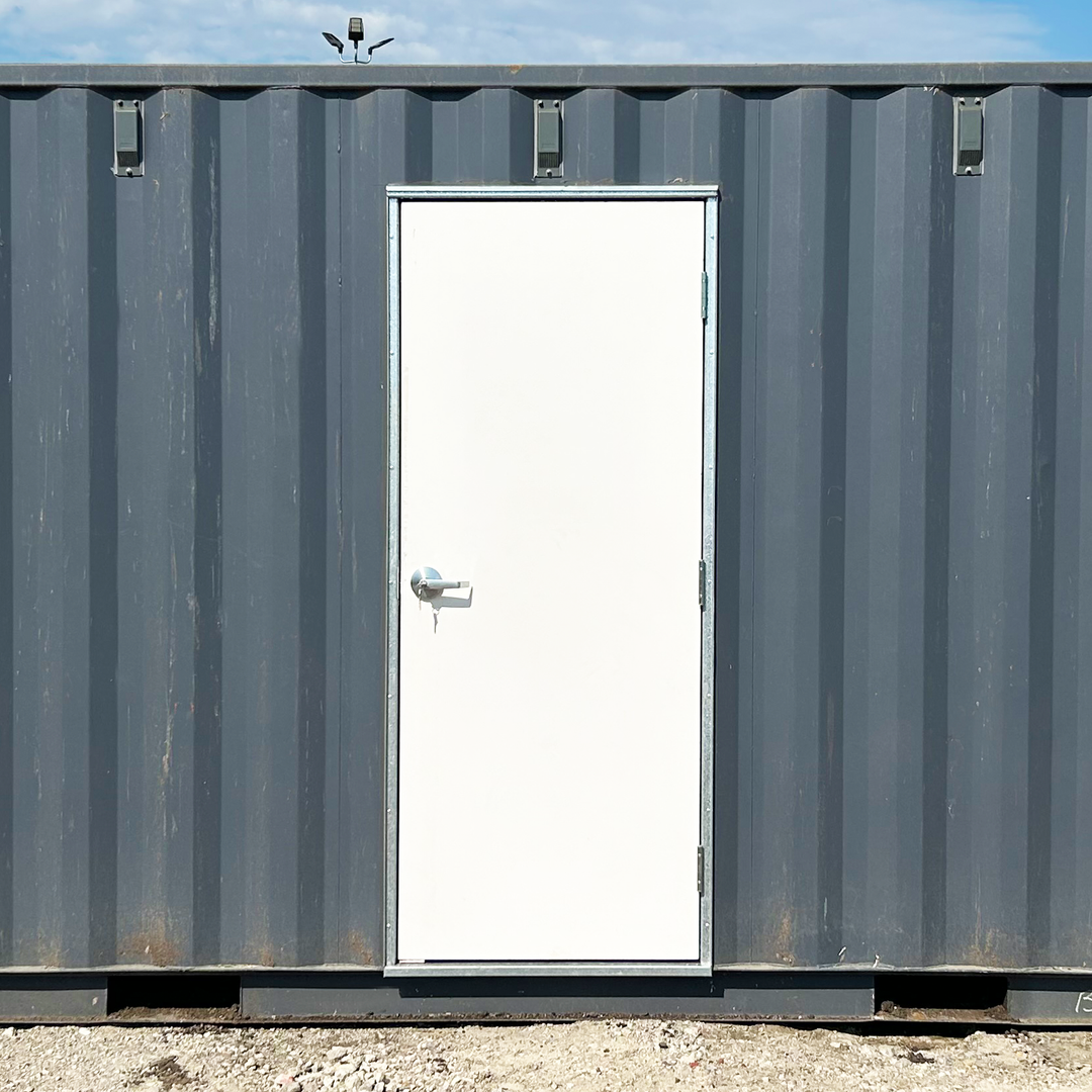 Fiberglass / Composite Insulated Man Door & Frame – The Container Guy